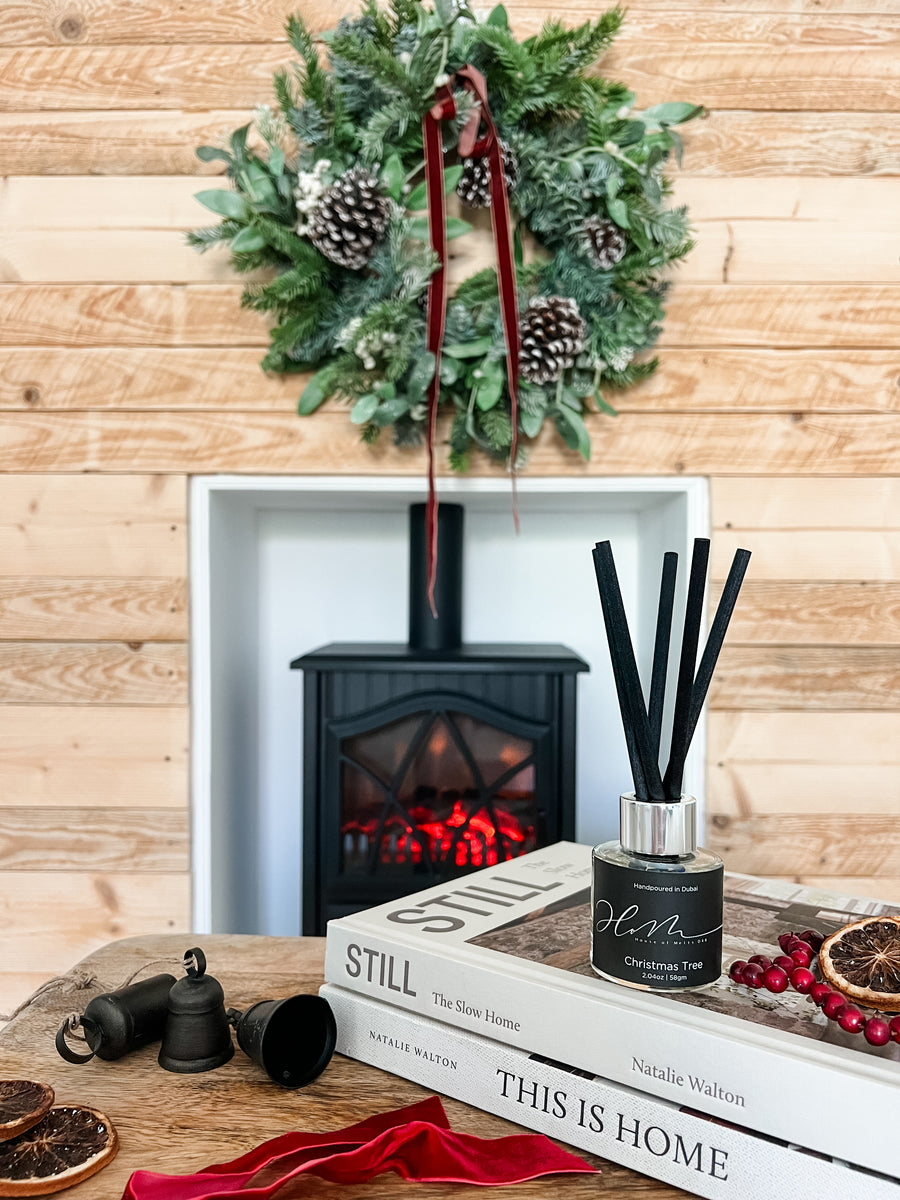 Christmas Tree Reed Diffuser – Fresh, Pine-Filled Forest Aroma – House ...